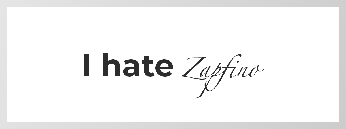 Top 6 Confusing Fonts That Should Be Avoided at Any Cost